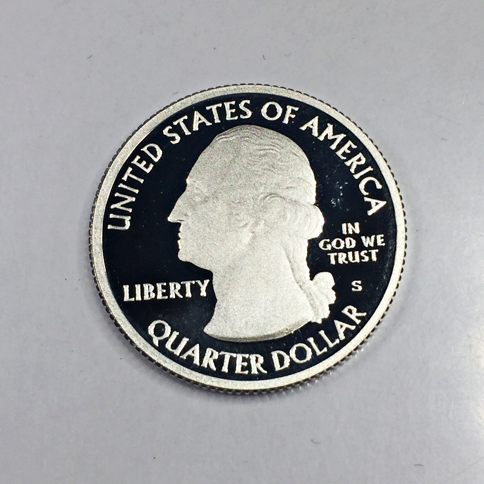 2012-S El Yunque Puerto Rico Commemorative Proof SILVER Quarter w/Deep ...