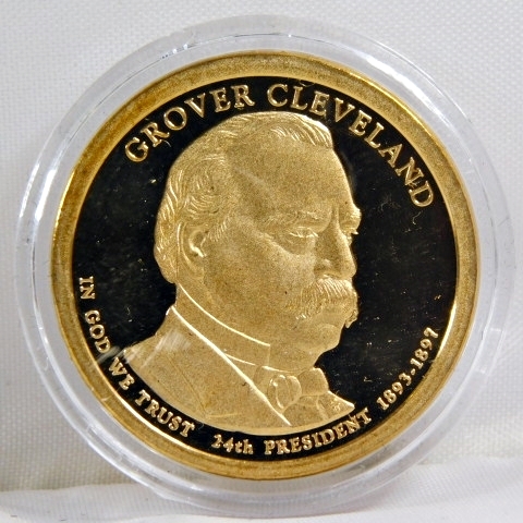 2012-S Proof Grover Cleveland Presidential Commemorative Dollar - In ...