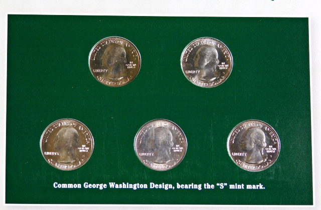2012-S Quarter Set El Yunque Chaco Culture Acadia Hawaii Volcanoes ...