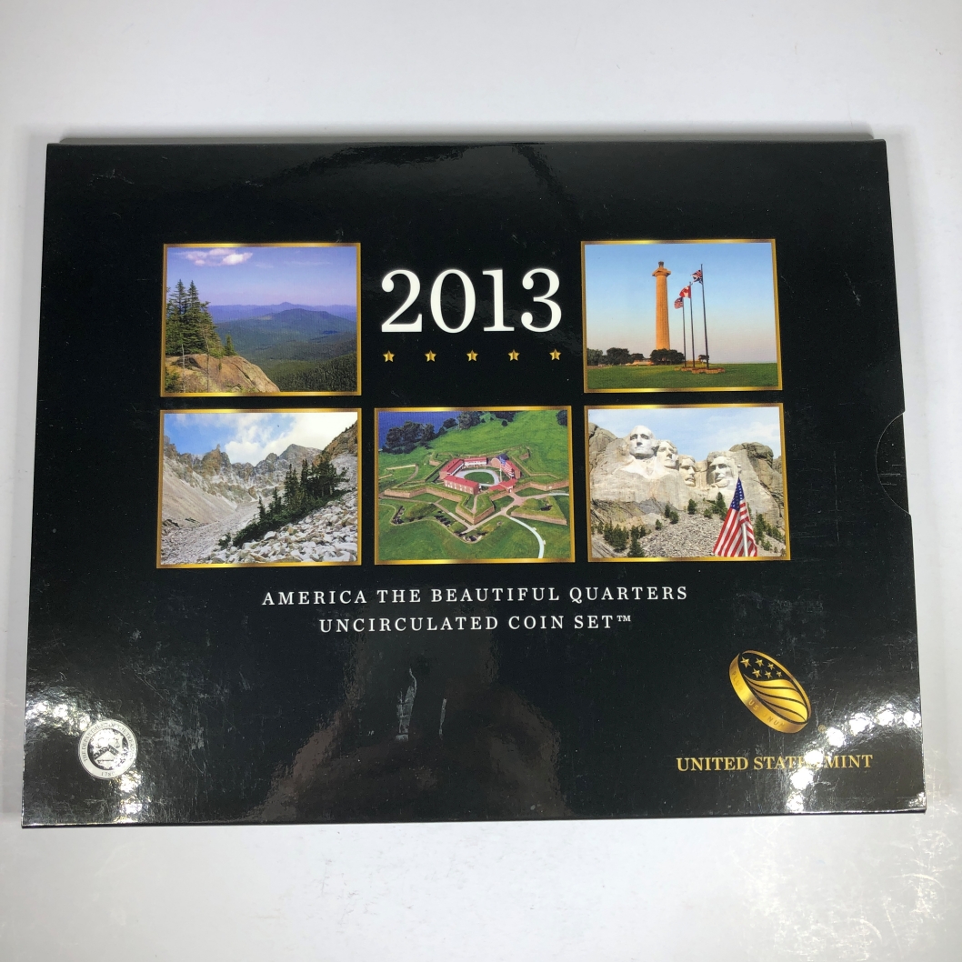 2013 American the Beautiful Quarter Set in Original Govt Packaging ...