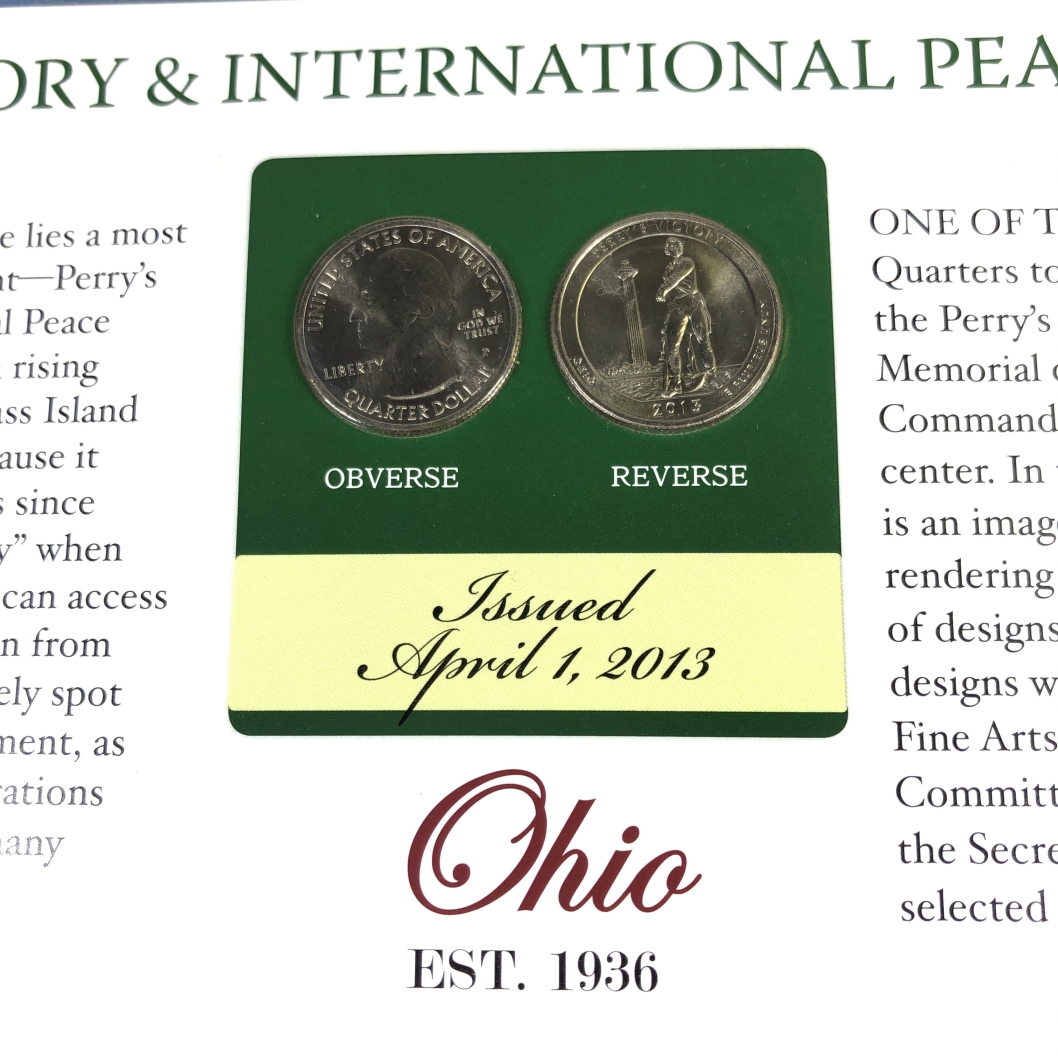 2013-P & D Perry's Victory & International Peace Memorial Commemorative ...