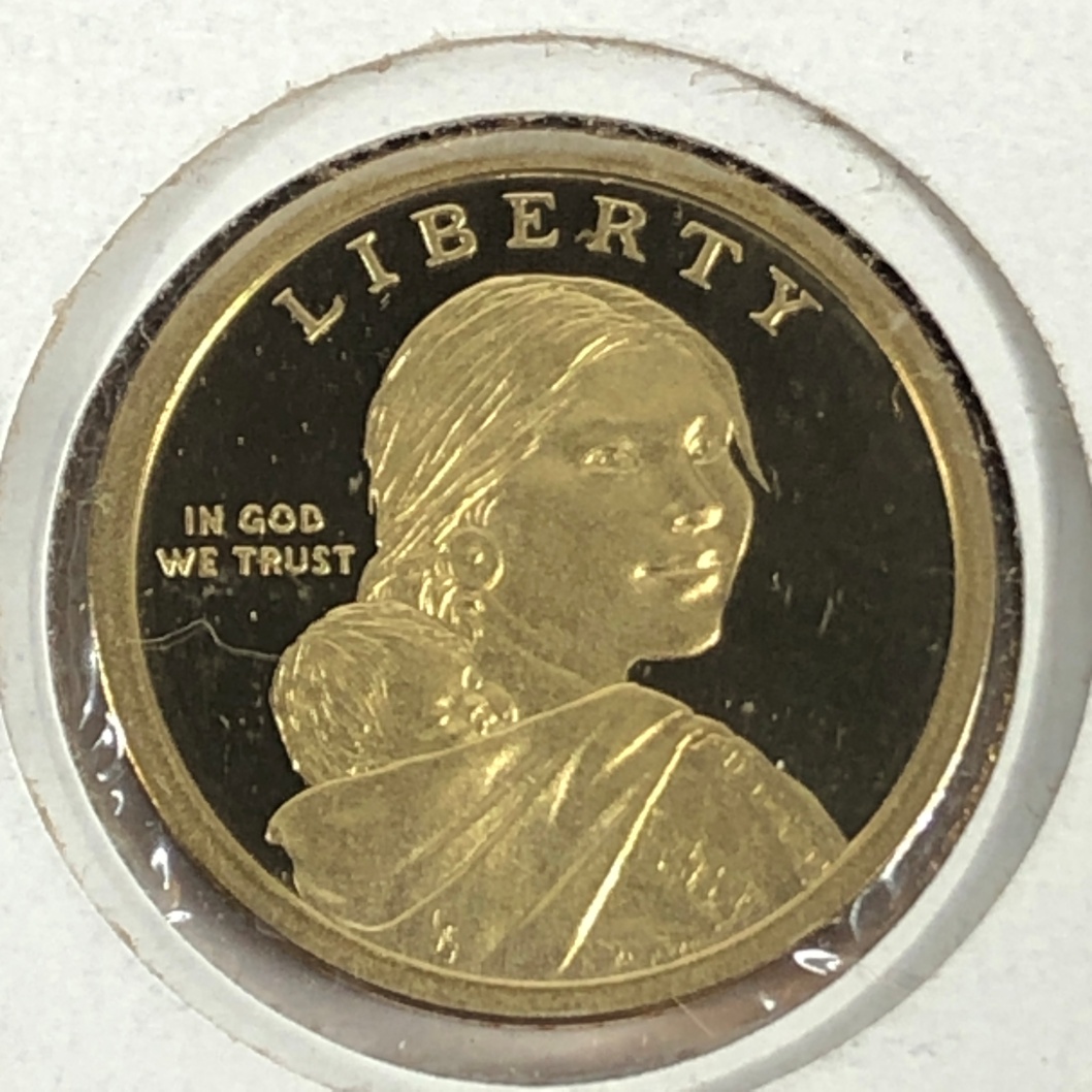 2013-S Proof Native America Treaty with the Delaware Commemorative $1 ...