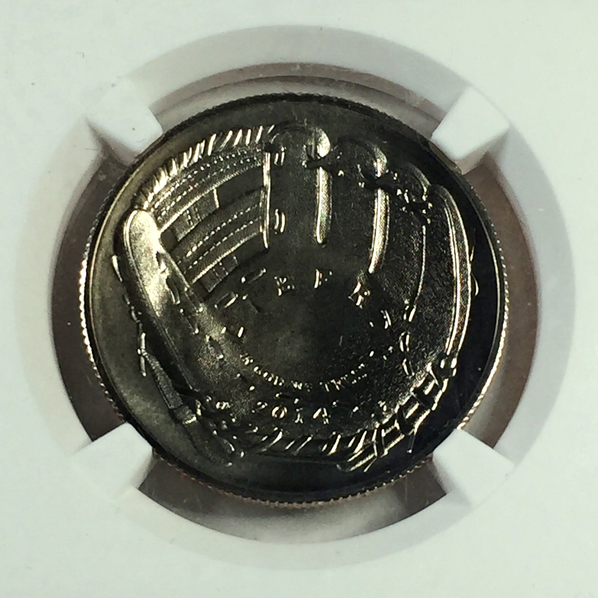 2014-D Baseball Hall of Fame Commemorative Half Dollar*Los Angeles ...