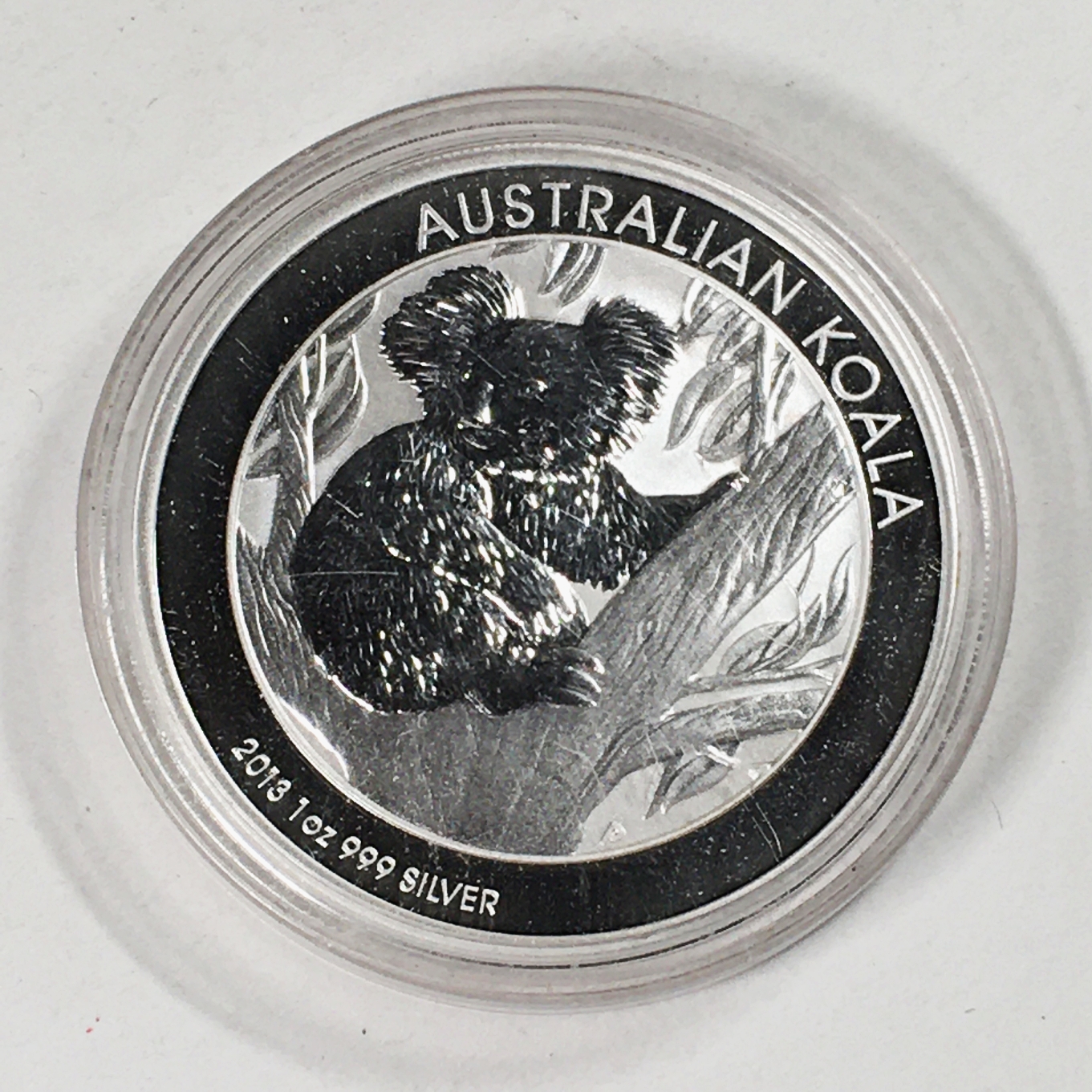 2015 Australian Silver Koala $1 Coin*Reverse Proof*1oz .999 Fine Silver ...