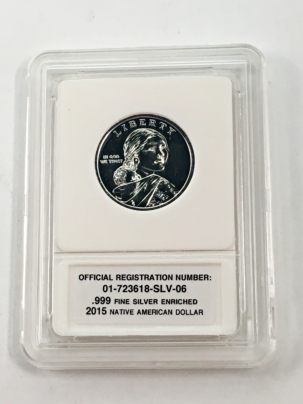 2015 Silver Layered Native American Mohawk Ironworkers Commemorative ...