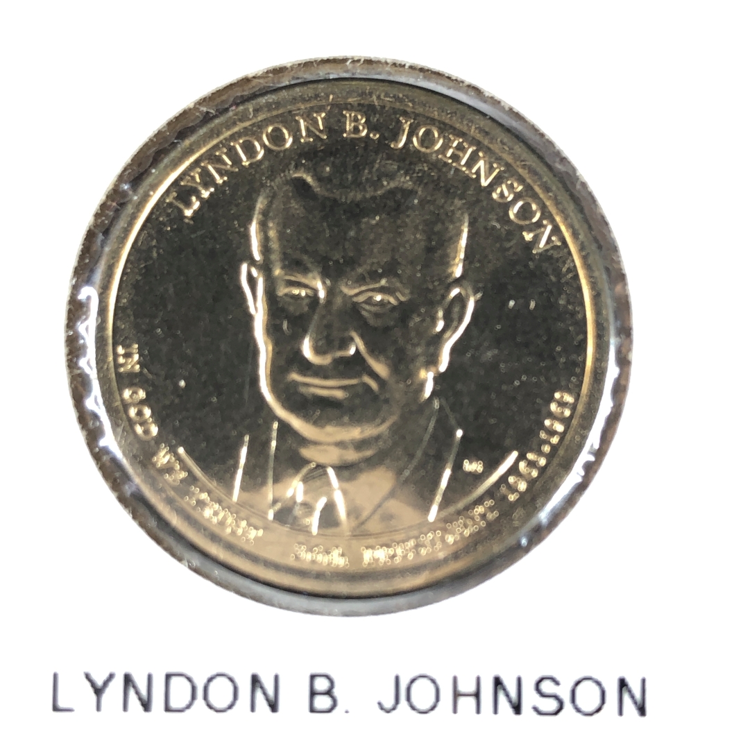 2015-D Lyndon B. Johnson Presidential Commemorative Dollar*High Grade ...