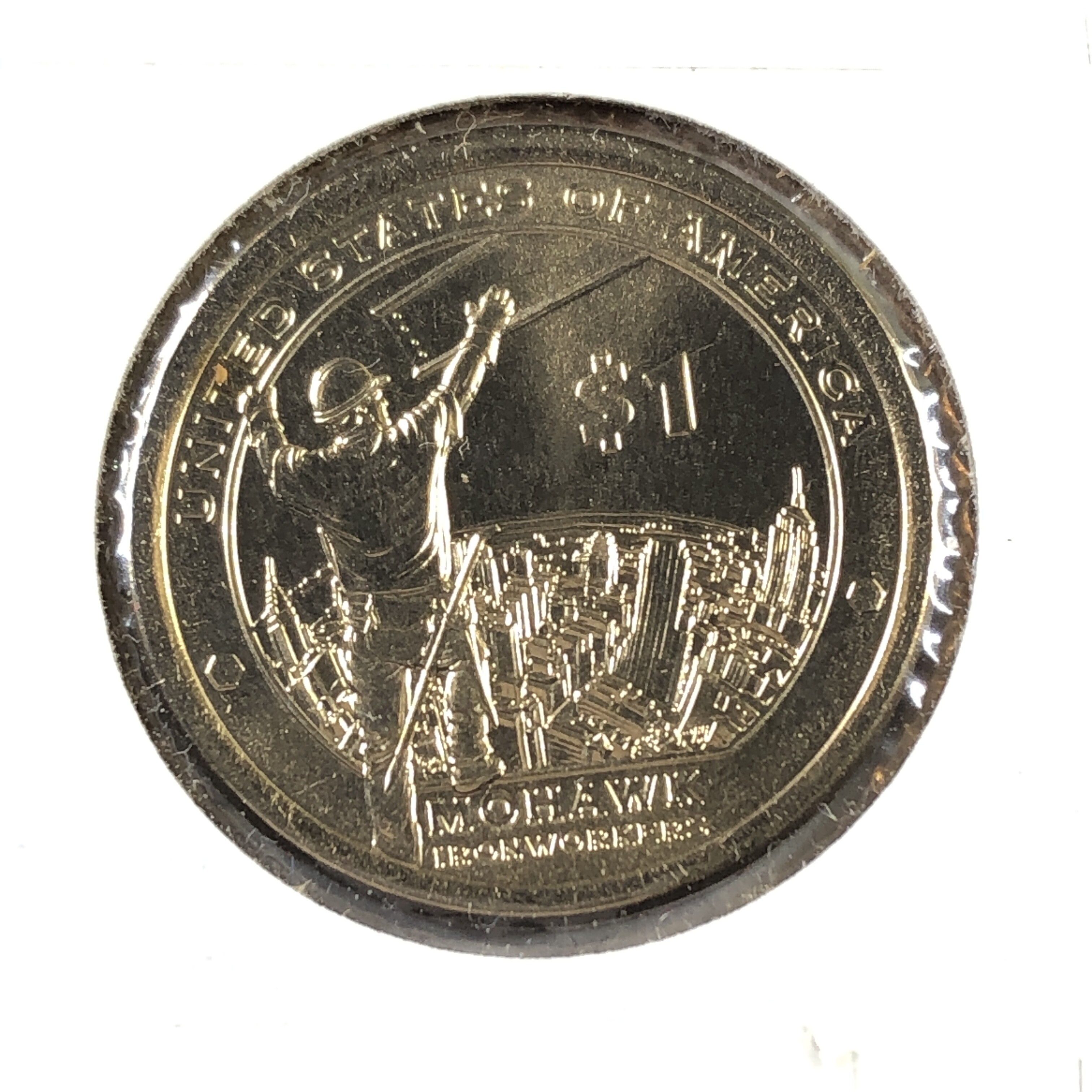 2015-D Native American Commemorative Dollar*Mohawk Ironworkers*High ...