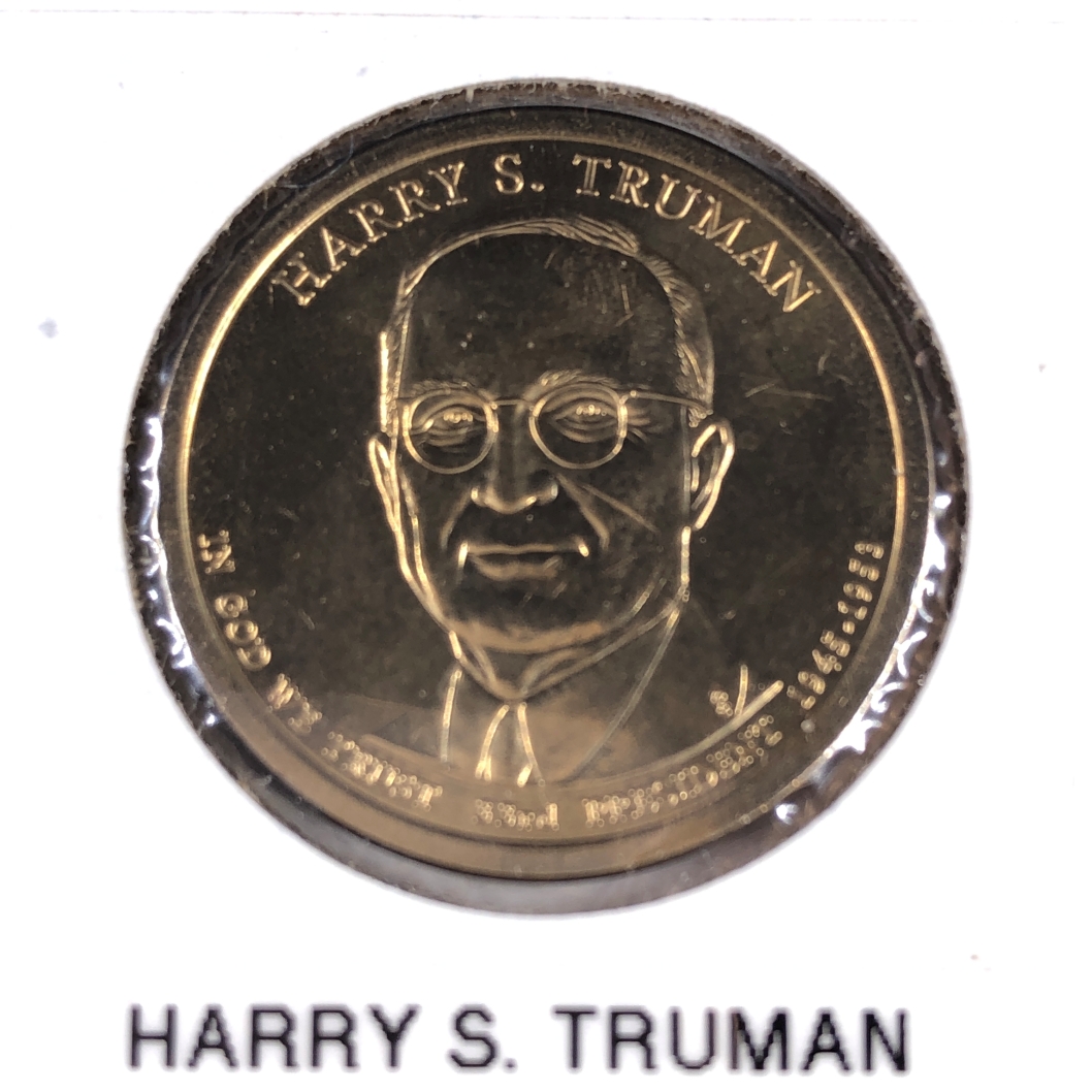 2015-P Harry S. Truman Presidential Commemorative Dollar*High Grade ...