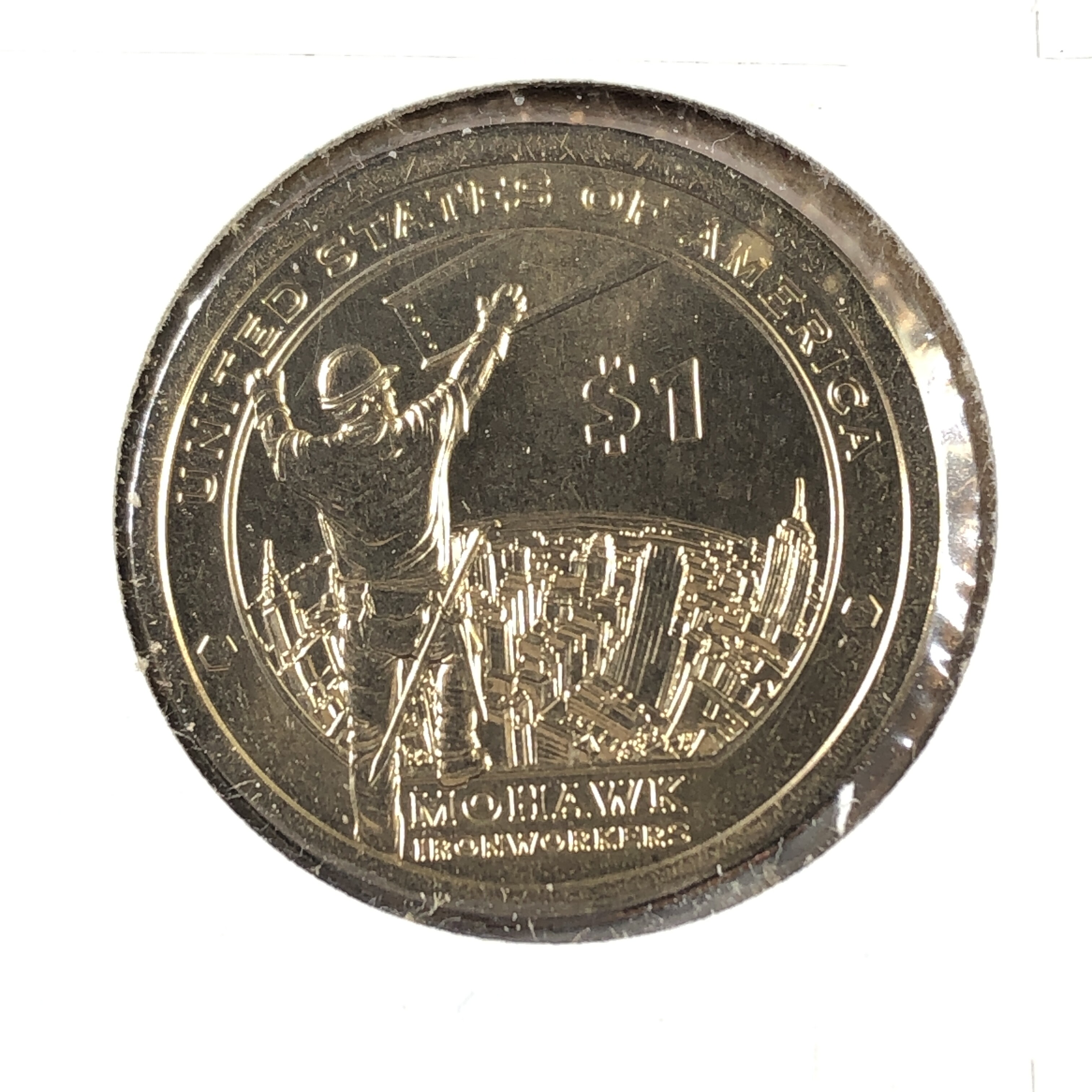 2015-P Native American Commemorative Dollar*Mohawk Ironworkers*High ...