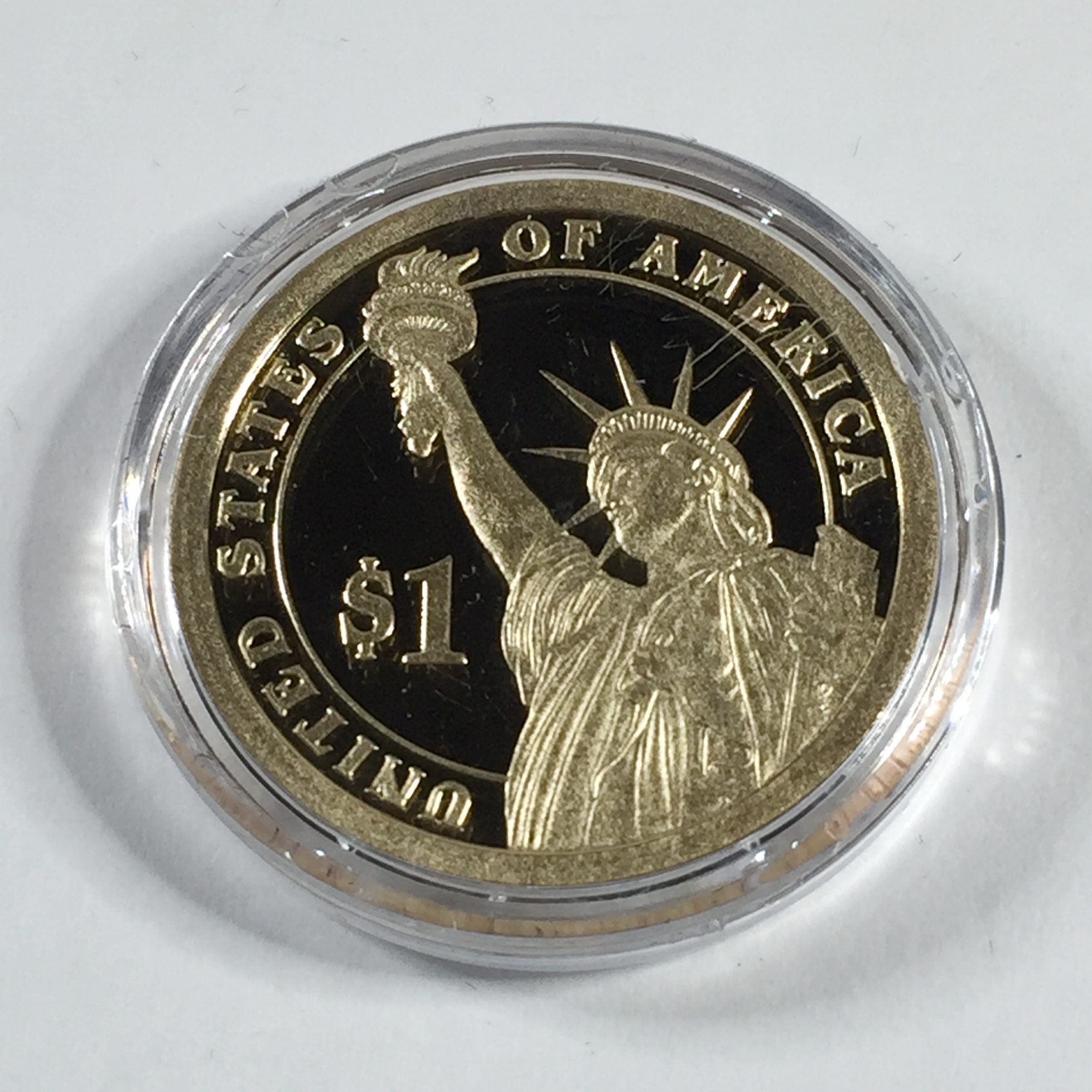 2015-S Proof Dwight D. Eisenhower Commemorative Presidential Dollar ...