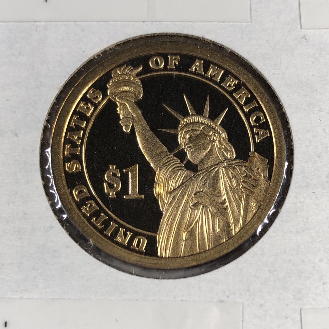 2015-S Proof Dwight D. Eisenhower Presidential Commemorative Dollar ...