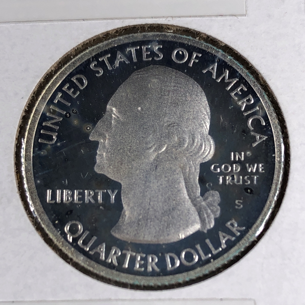 2015-S Proof Silver America the Beautiful*Bombay Hook National Park ...