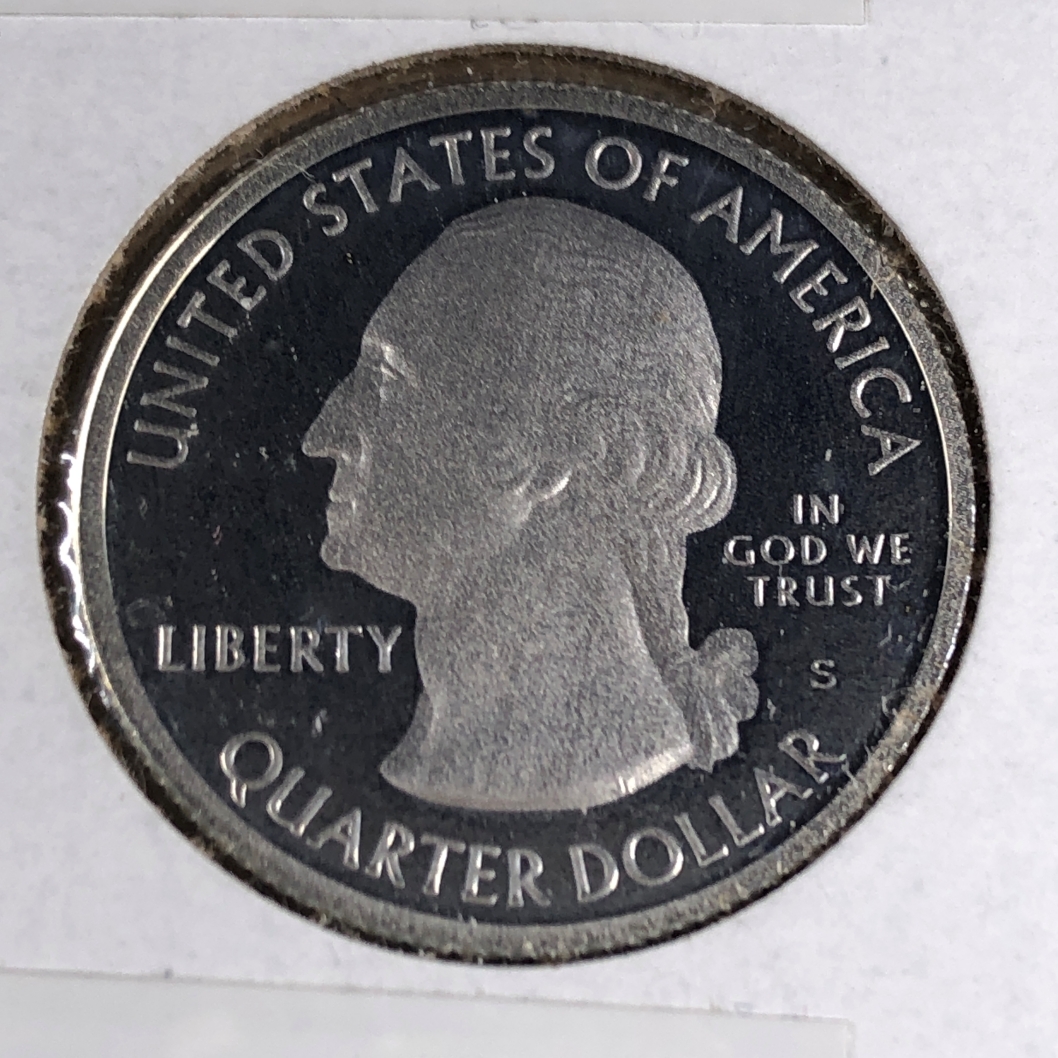 2015-S Proof Silver America the Beautiful*Kisatchie National Park ...
