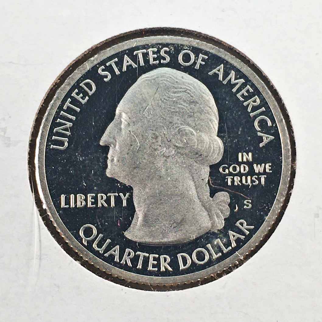2015-S Proof Silver Bombay Hook, Delaware Commemorative Washington ...