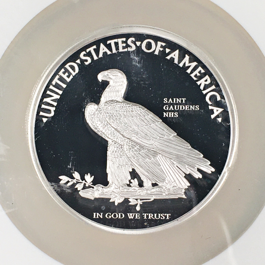 2016 Saint-Gaudens Proof Silver High Relief Commemorative National Park ...