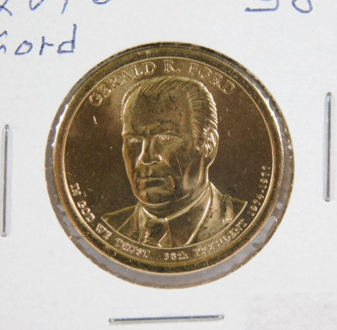 2016-D Gerald R. Ford Commemorative Presidential Dollar - Brilliant ...