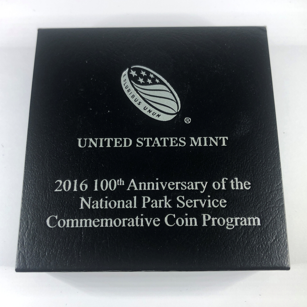 2016-P National Park Service 100th Anniversary Proof Silver Dollar ...