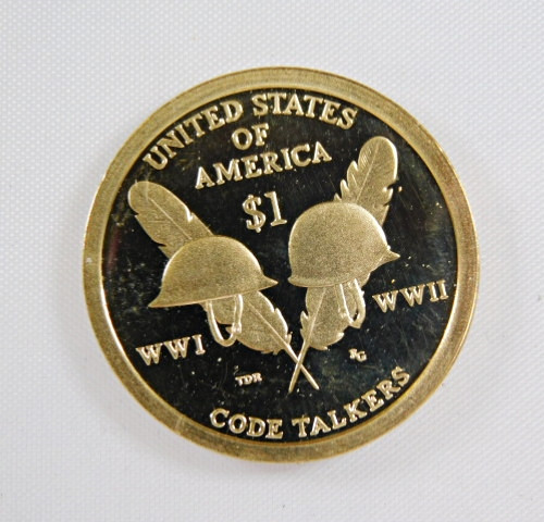 2016-S Native American Dollar Code Talkers Proof | Property Room