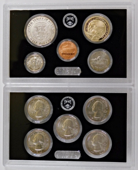 2017 United states Mint 225th Anniversary ENHANCED Uncirculated Coin ...