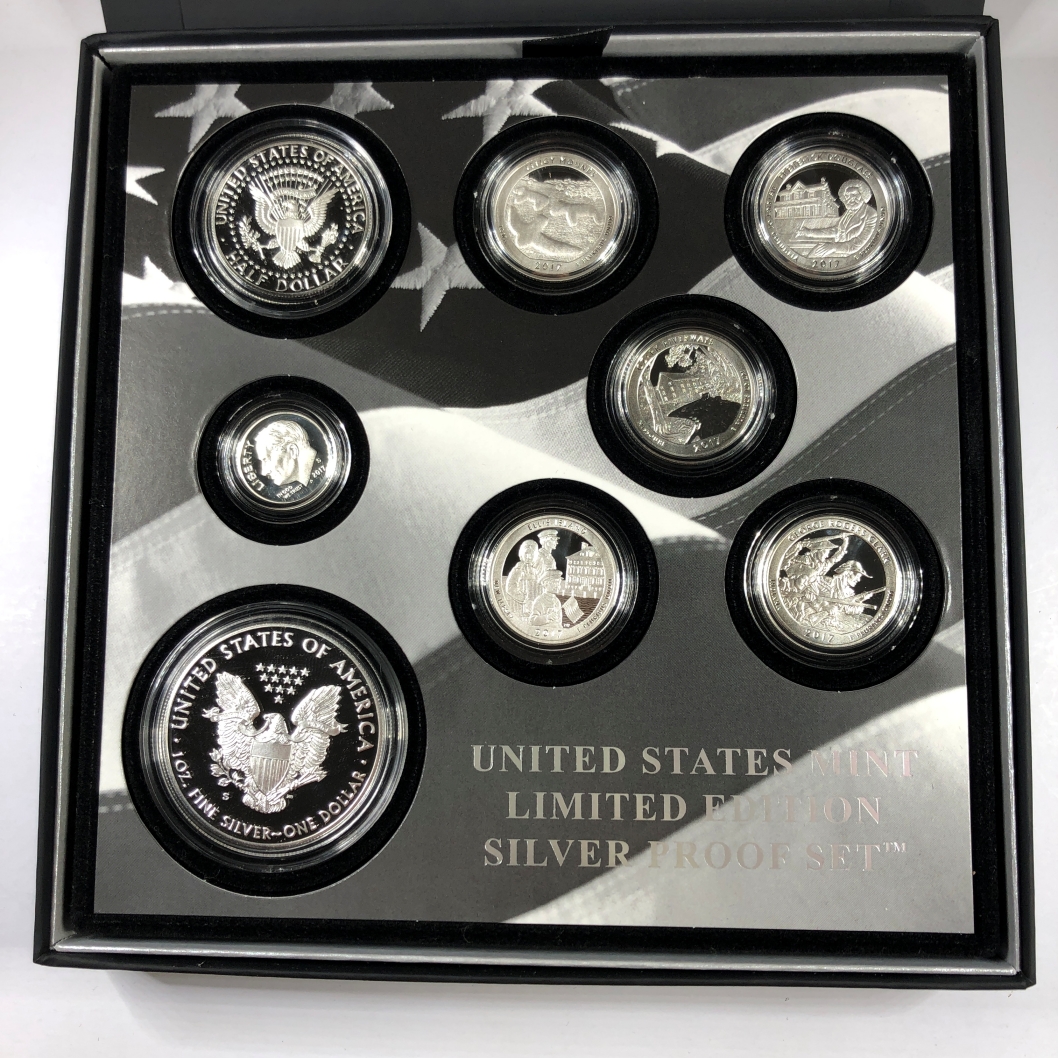 2017 US Mint Limited Edition Silver Proof Set*1oz .999 Fine Silver ...