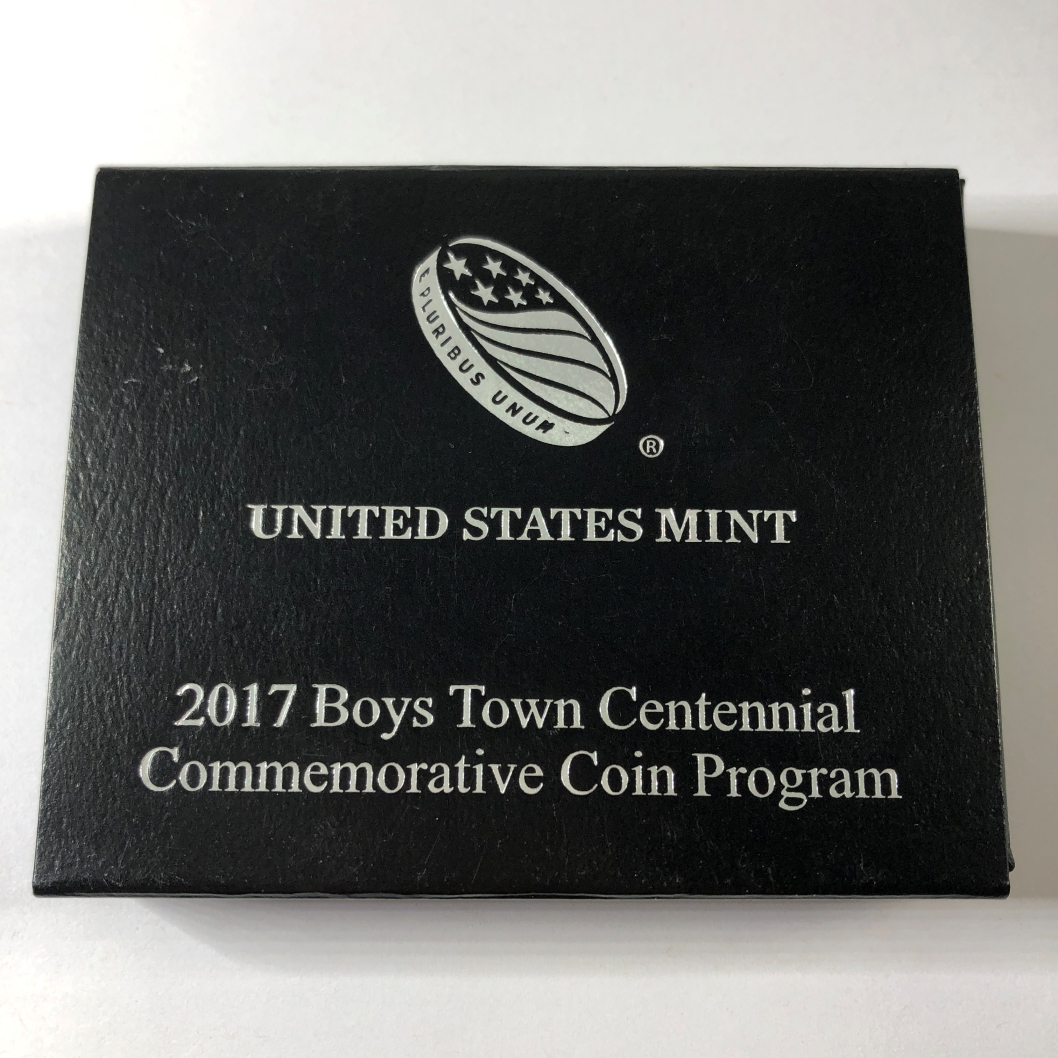 2017-S proof Boys Town Centennial Commemorative Half Dollar*In Original ...