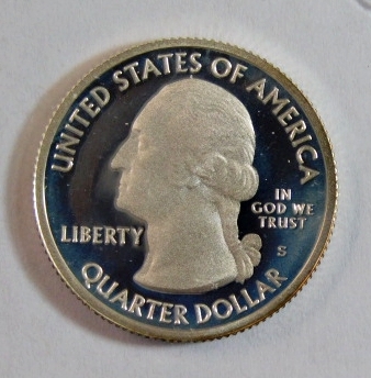 2017-S Proof Silver Effigy Mounds, Iowa Commemorative Quarter*DCAM ...