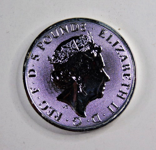 2020 Great Britain Proof Silver 5 Pounds*White Horses of Hanover*2oz ...