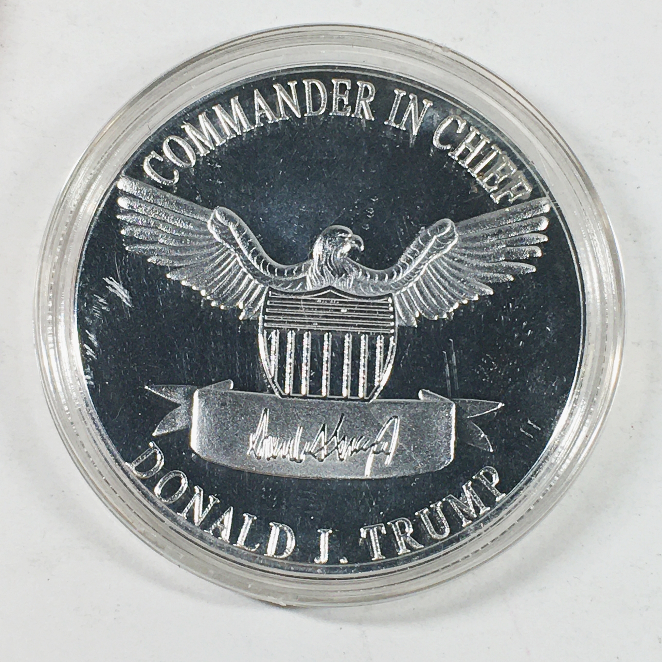 2020 Silver Layered Donald J. Trump Medallion*Keep America Great*In ...