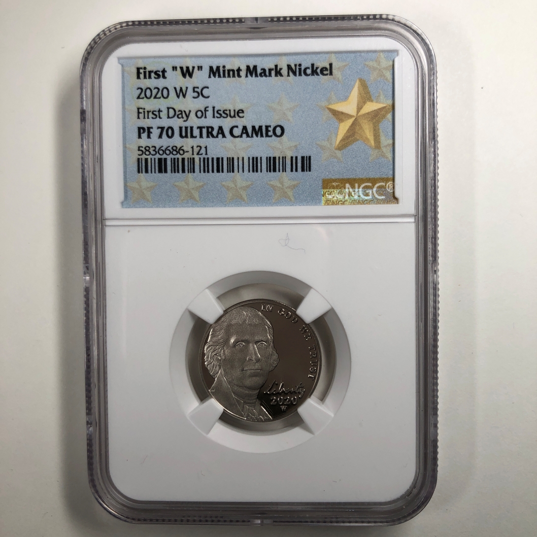 2020 West Point Nickel NGC Proof 70 *Ultra Cameo | Property Room