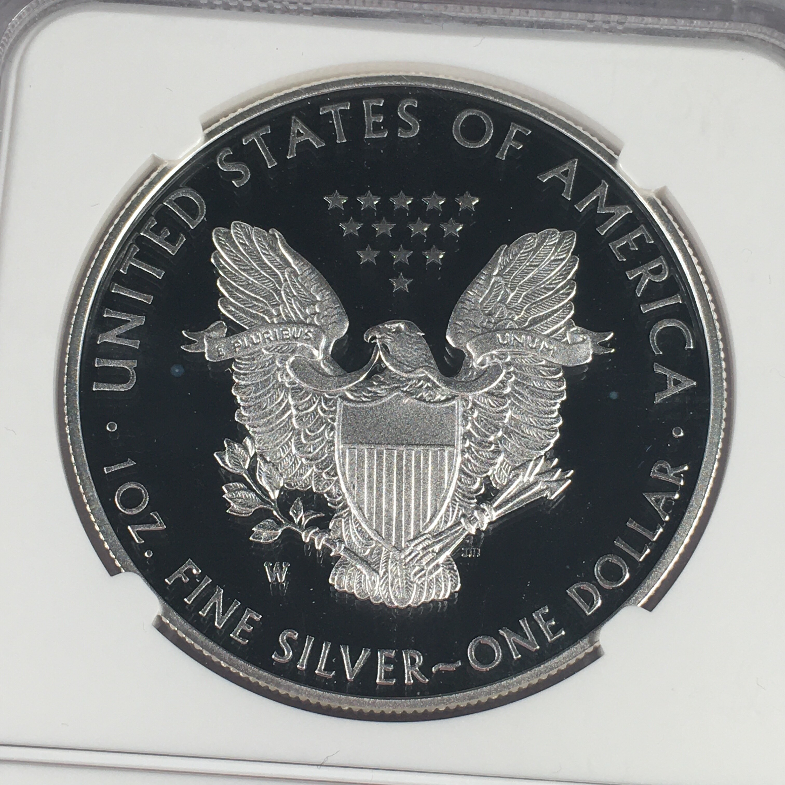 2020-W American Proof Silver Eagle (Congratulations Set)*Graded PF70 ...