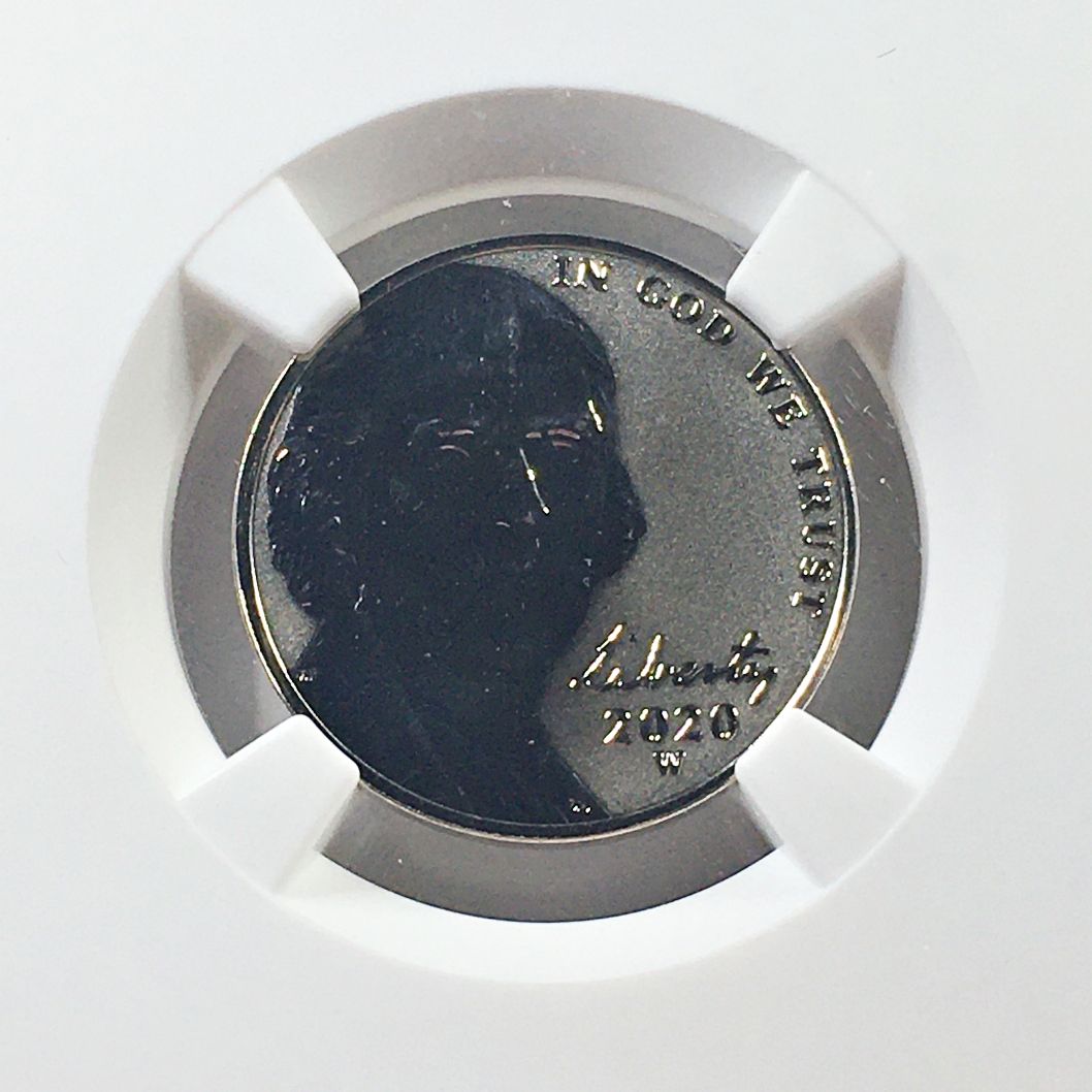 2020-W Rev. Proof Jefferson Nickel*Early Releases*First "W" Rev. Proof ...