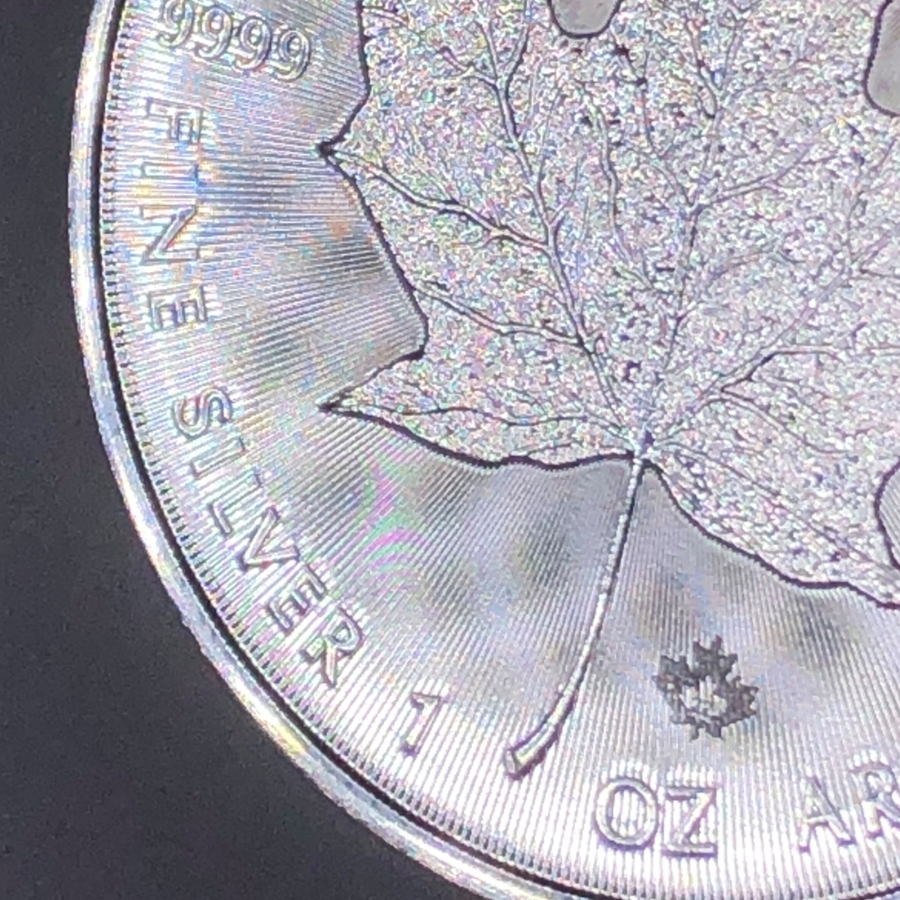 2022 Canada Silver $5 Maple Leaf*Maple Leaf Privy*Brilliant ...
