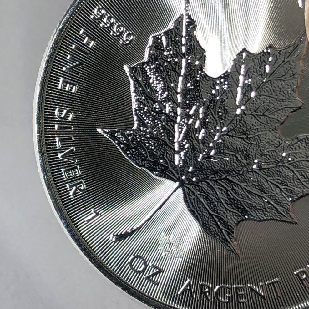 2022 Canada Silver $5 Maple Leaf*Maple Leaf Privy*Brilliant ...