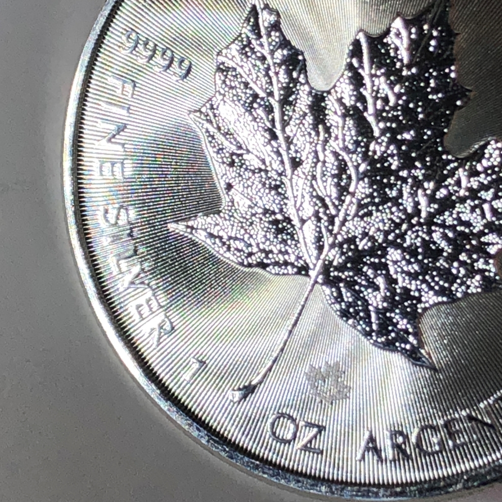 2022 Canada Silver $5 Maple Leaf*Maple Leaf Privy*Brilliant ...
