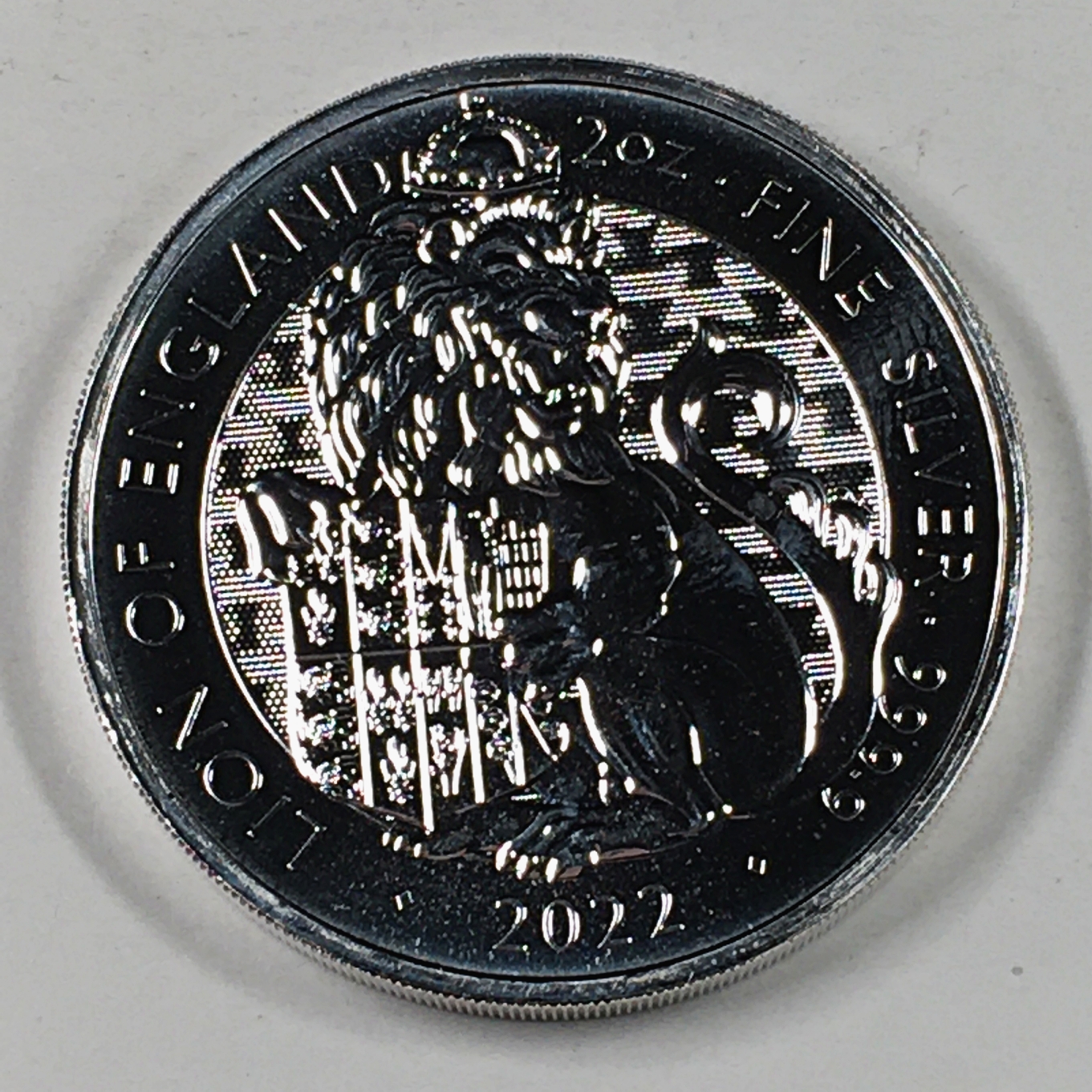 2022 Great Britain £5 Silver Queen's Beast Coin*2oz .9999 Fine Proof ...