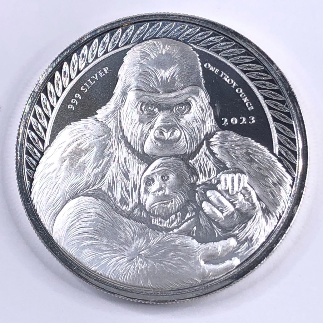 2023 Republic of Congo Silver 500 Francs*One Troy Ounce .999 Fine ...