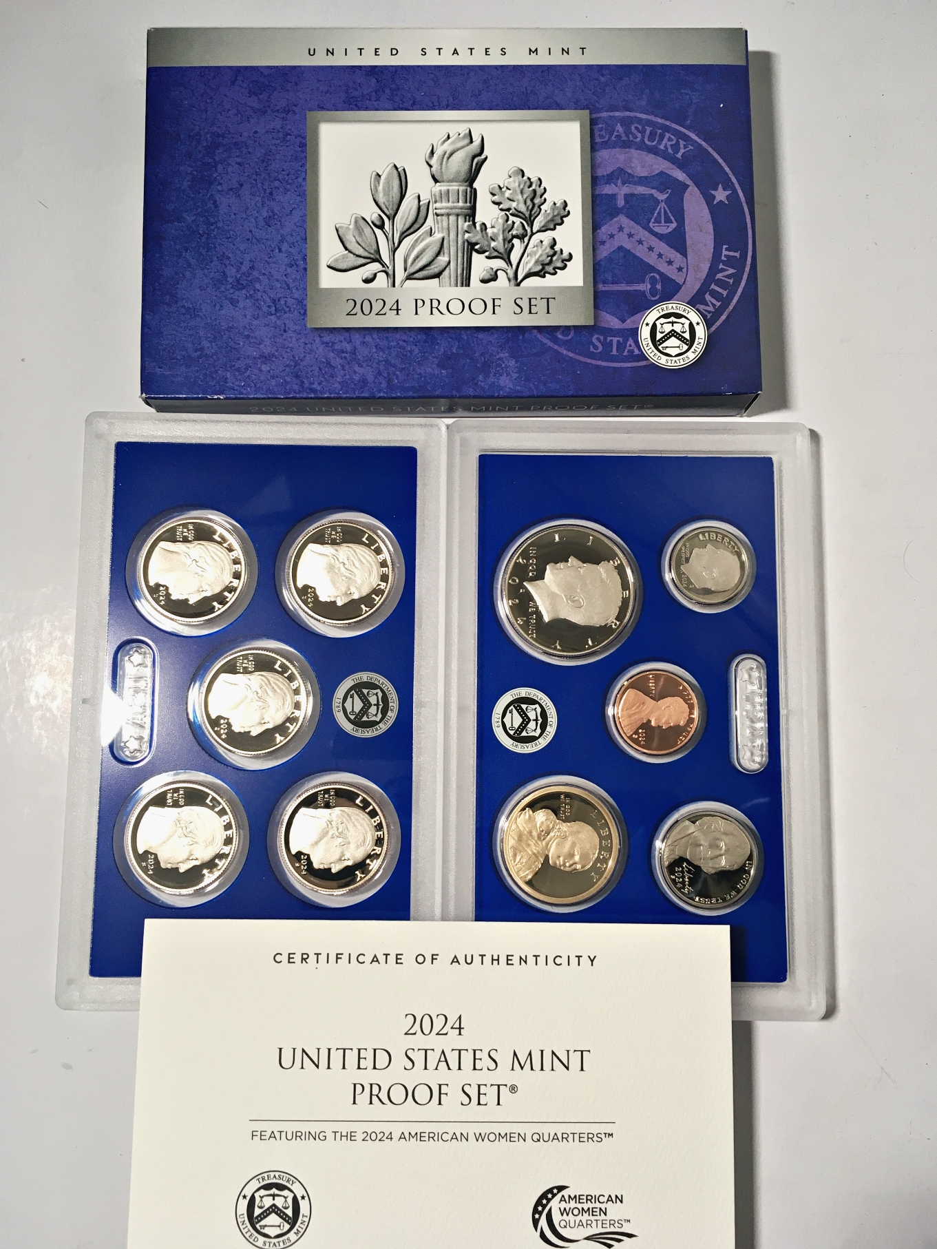 2024 United States Mint Proof Set*Includes American Women Commemorative ...