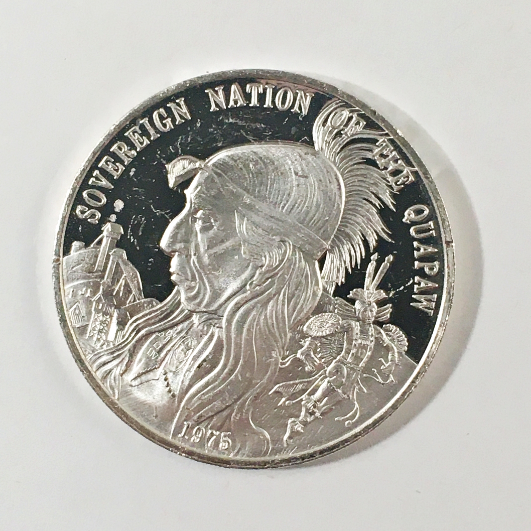 24.9 Grams .999 Fine Proof Silver Medallion*Sovereign Nation of the ...