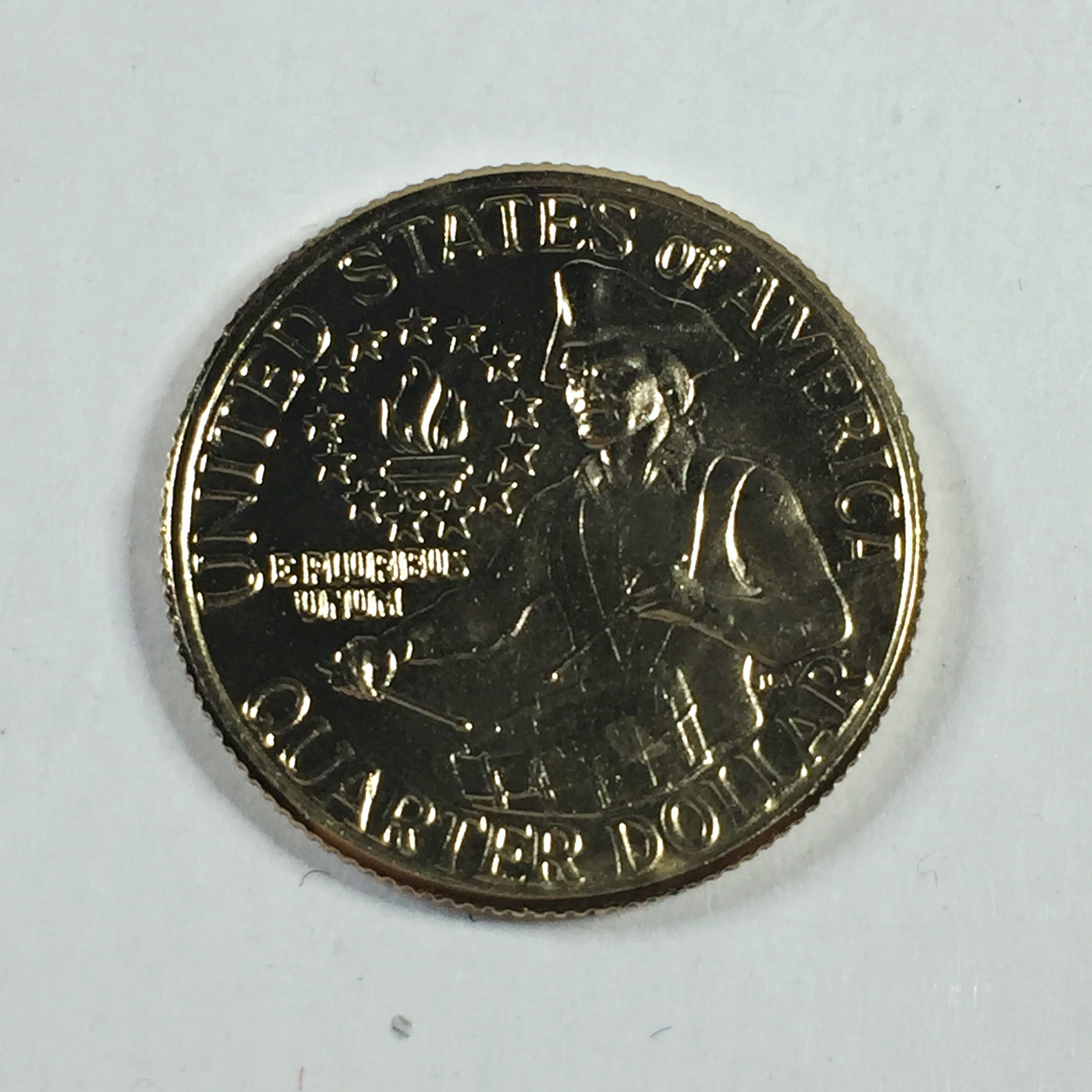 24K Gold Layered 1976-D United States Bicentennial Commemorative ...