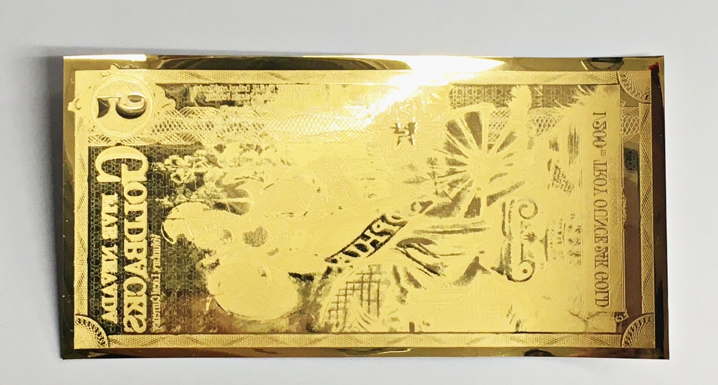 4 Nevada Goldbacks*1/200th Troy Ounces of 24K Gold*For Circulation in ...