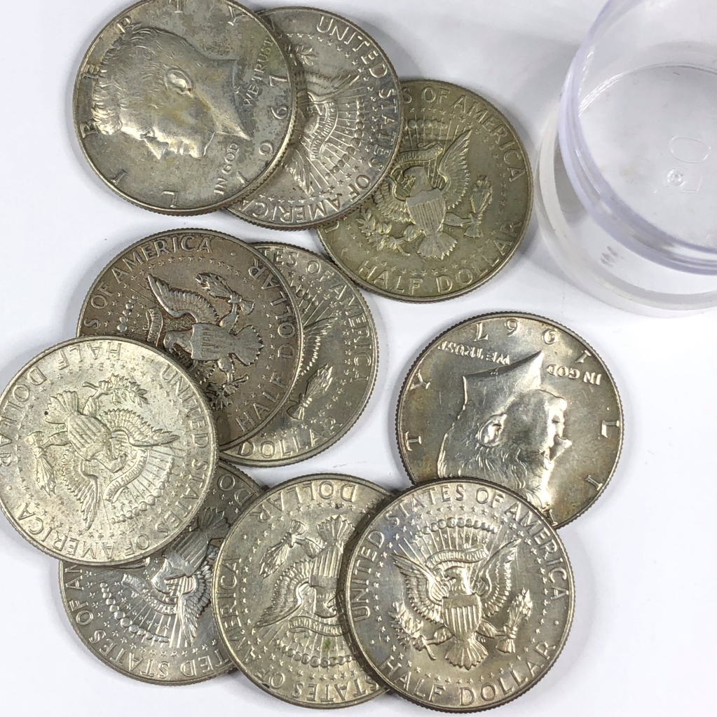 $5 Face Value Silver Half Dollars | Property Room