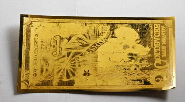 5 Nevada Goldbacks*1/200th Troy Ounces of 24K Gold*For Circulation in ...