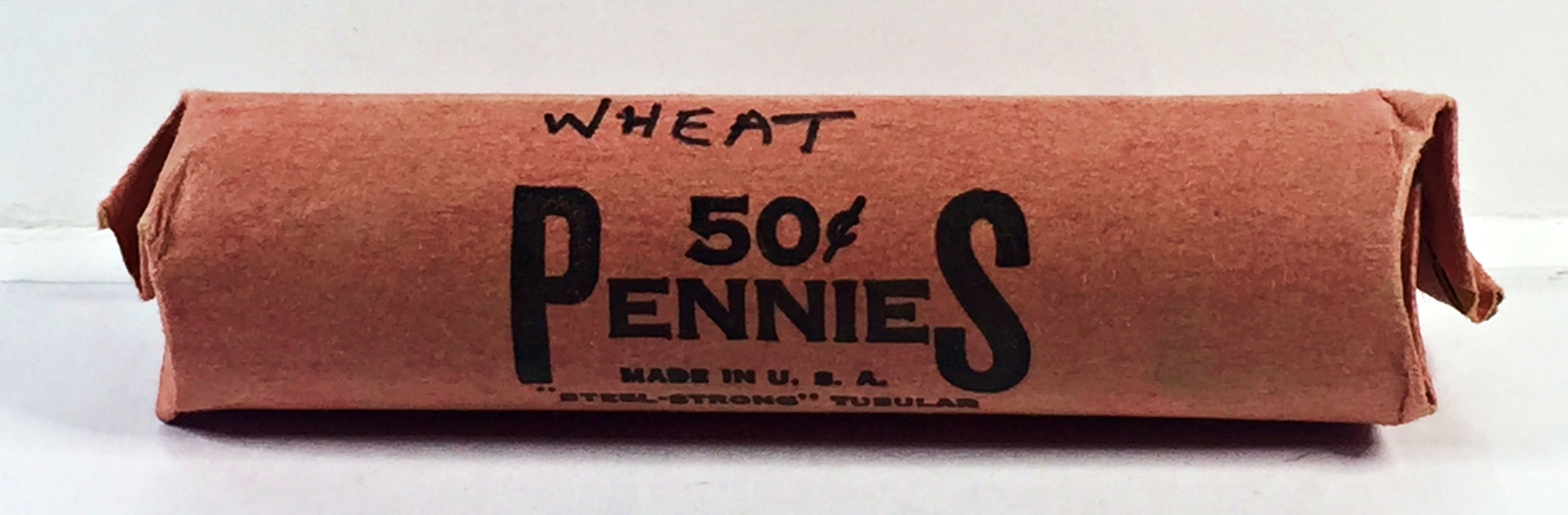 50c Roll of Various Dates Lincoln Head Wheat Cents*Various Grades ...