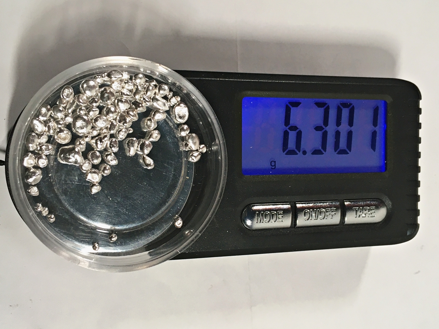 6.301 Grams Pure .999 Silver Shot | Property Room