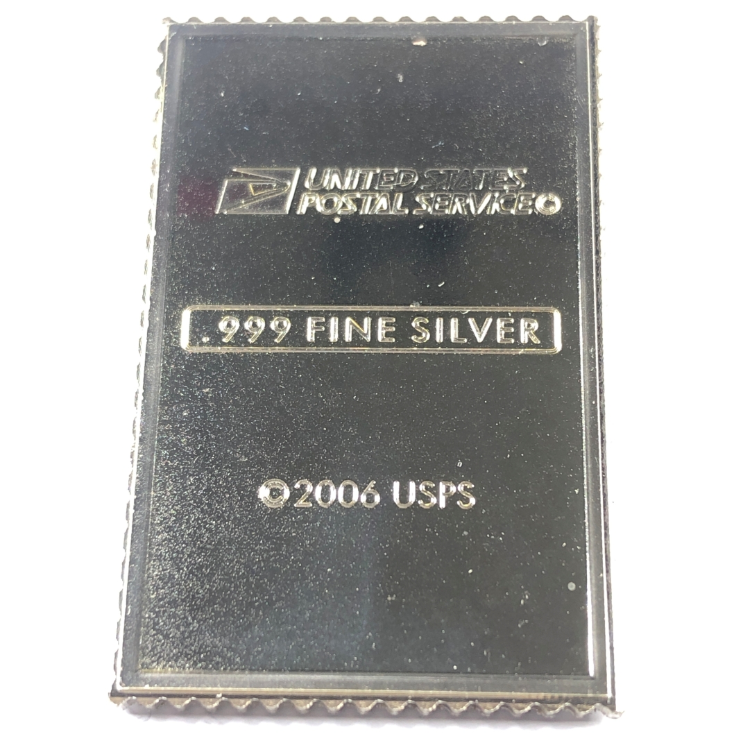 .75 Troy Ounces .999 Fine Silver 37c Postage Stamp Commemorative ...