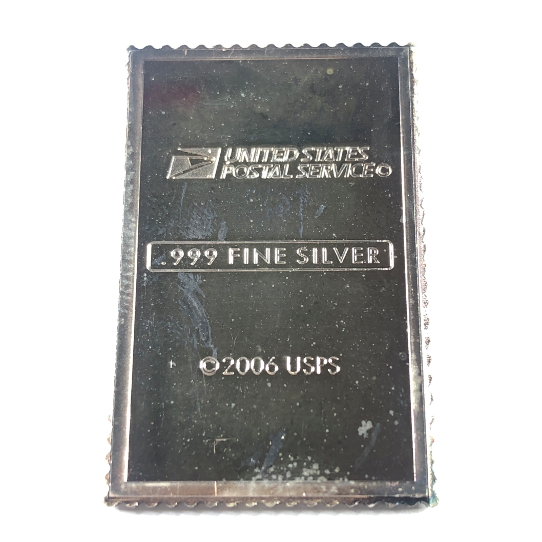 .75 Troy Ounces .999 Fine Silver 37c Postage Stamp Commemorative ...