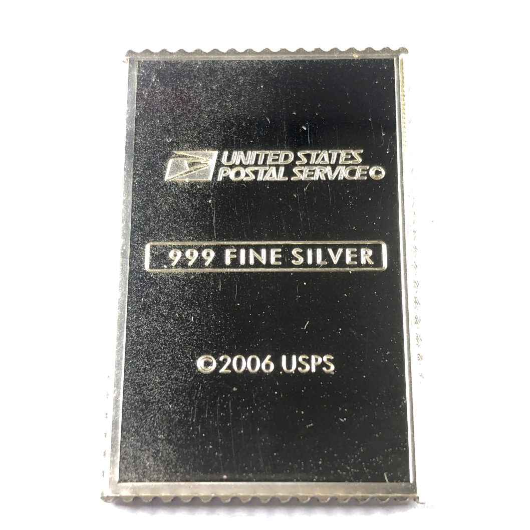 .75 Troy Ounces .999 Fine Silver 37c Postage Stamp Commemorative ...