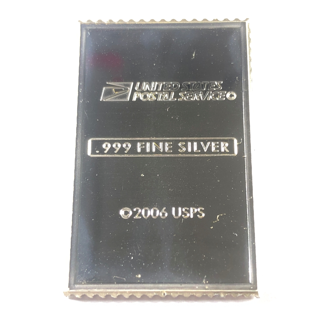 .75 Troy Ounces .999 Fine Silver 37c Postage Stamp Commemorative ...