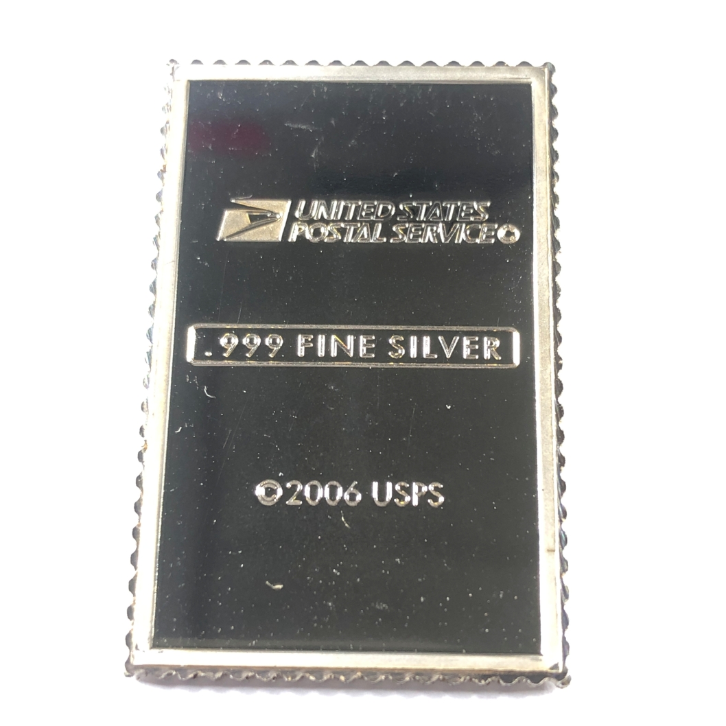 .75 Troy Ounces .999 Fine Silver 37c Postage Stamp Commemorative ...