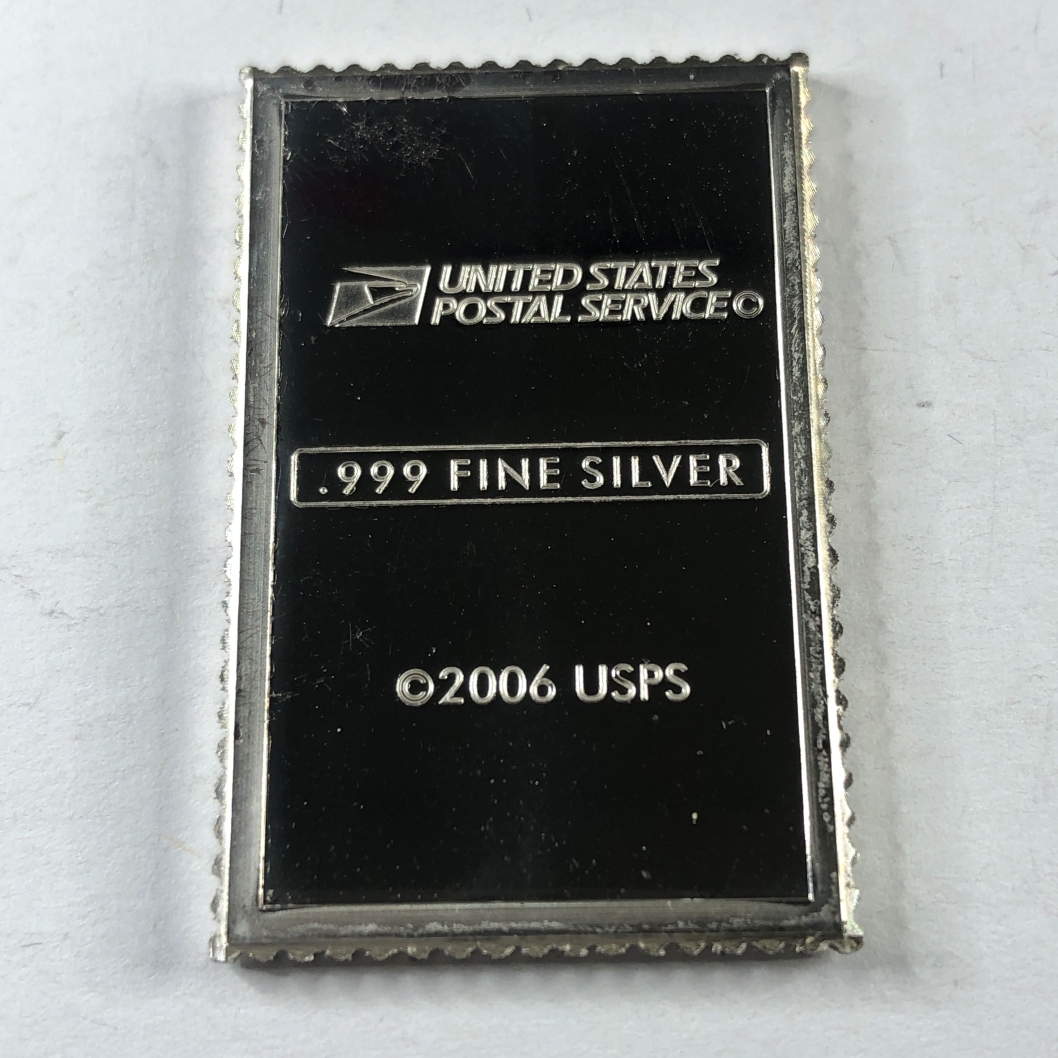 .75 Troy Ounces .999 Fine Silver 37c Postage Stamp Commemorative ...